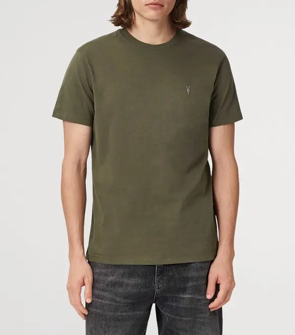 ALLSAINTS Embroidered Ramskull Dexter T-shirt