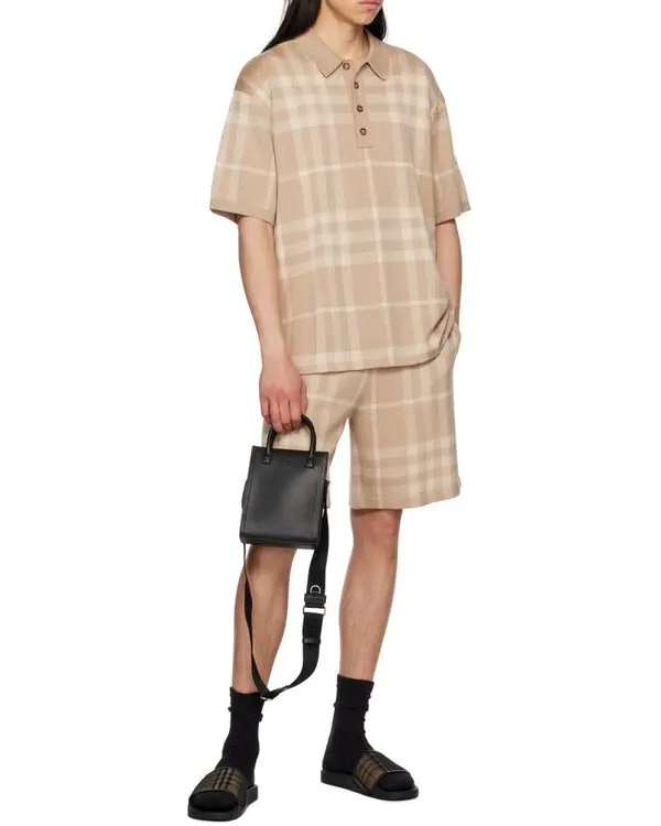 Burberry Denny Monogram-motif Messenger Bag