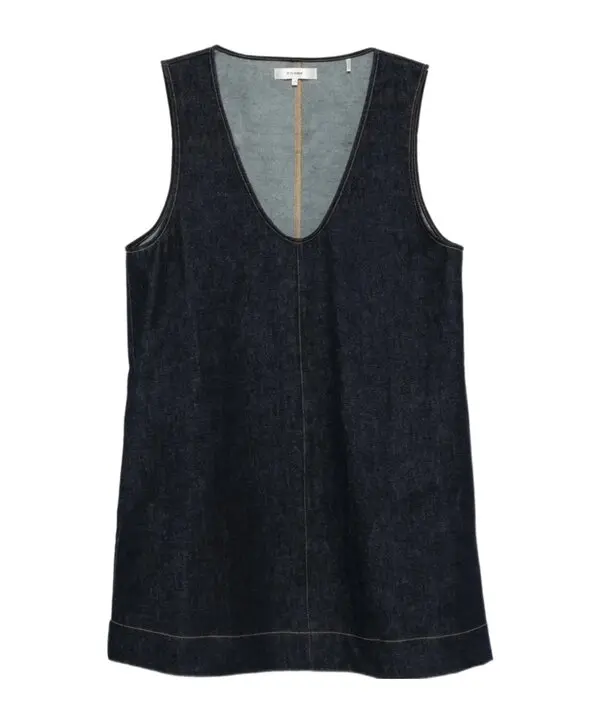 FRAME The Form Scoop-neck Mini Dress