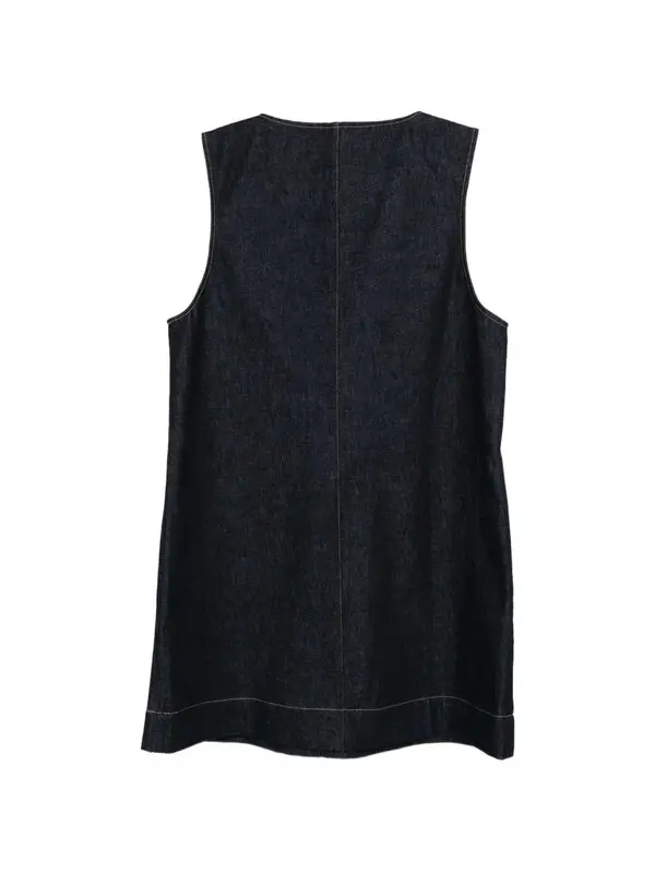 FRAME The Form Scoop-neck Mini Dress
