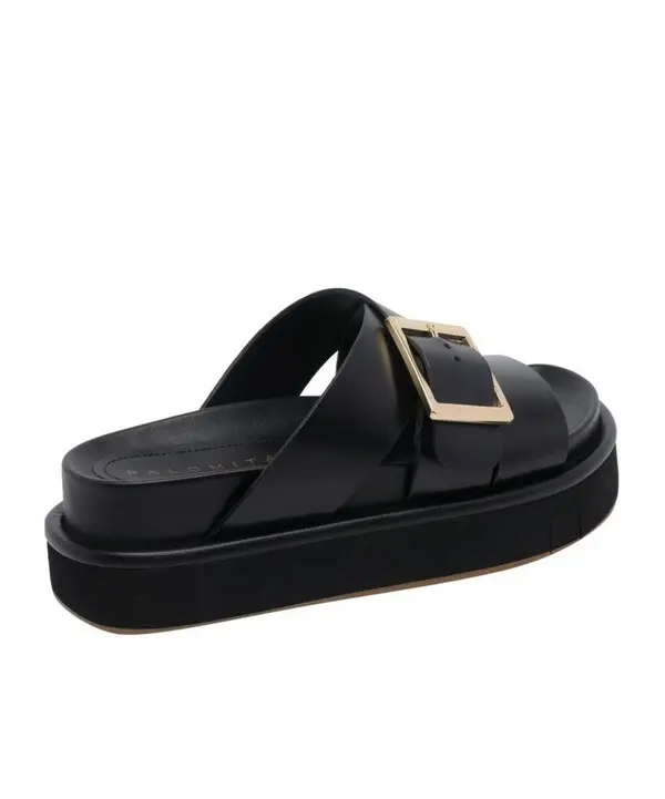 PALOMA BARCELO Paloma Barceló Demi Platform Flat Sandals
