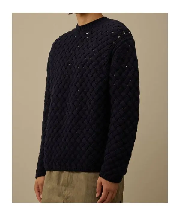 C.P. COMPANY Logo Crewneck Jumper