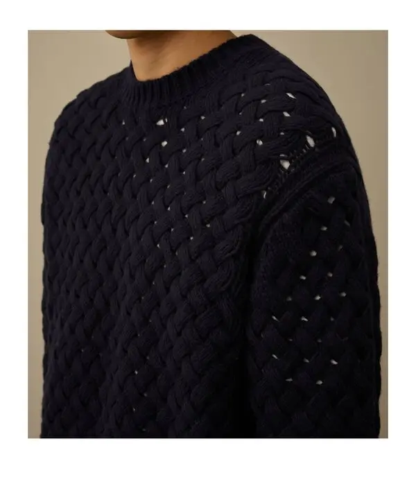 C.P. COMPANY Logo Crewneck Jumper
