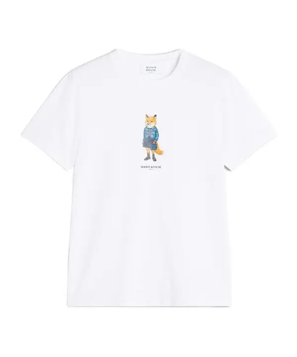Maison Kitsuné Dressed Fox Crewneck T-shirt
