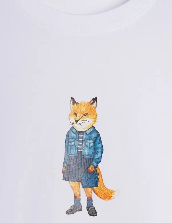 Maison Kitsuné Dressed Fox Crewneck T-shirt