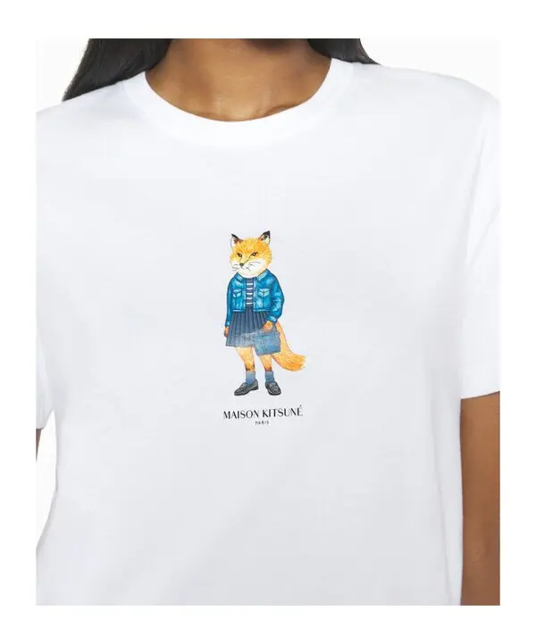 Maison Kitsuné Dressed Fox Crewneck T-shirt