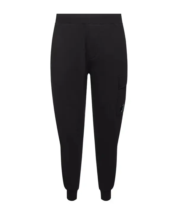 C.P. COMPANY Elastic Waistband Sports Pants - Black