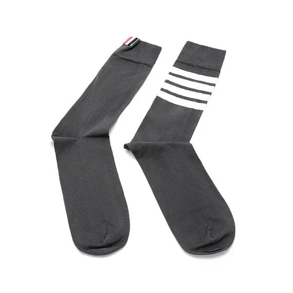 Thom Browne 4-bar Mid-calf Socks