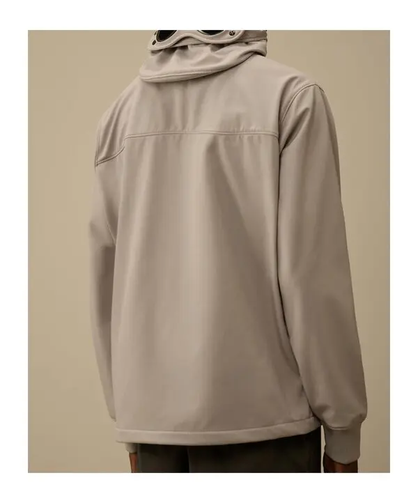 C.P. COMPANY Hooded Zip-front Jacket With Goggle Visor