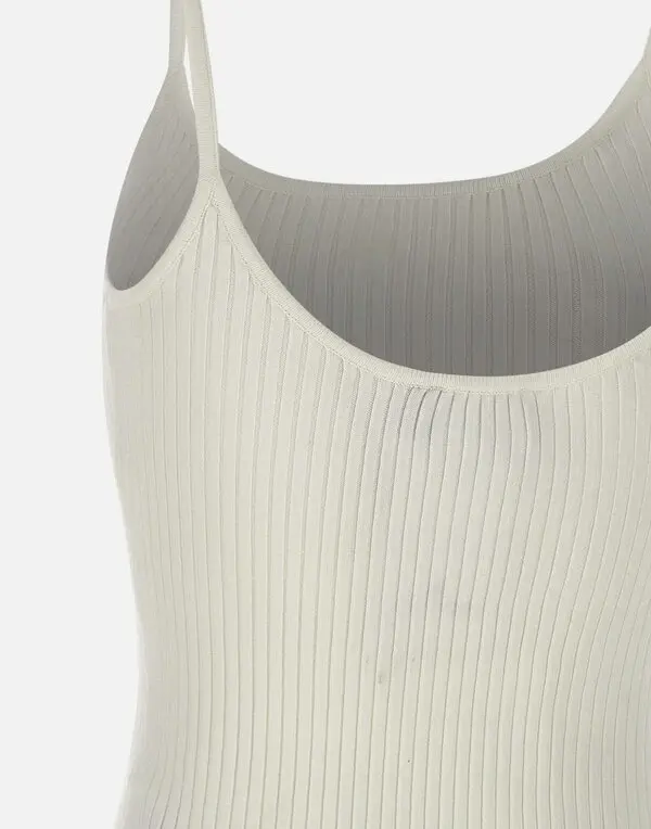 COURREGES Courrèges Reedition Ribbed Knit Top