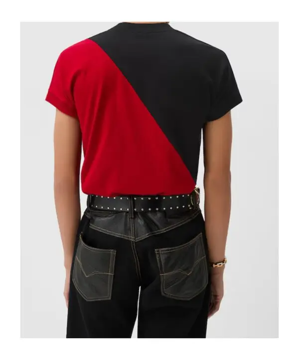 Versace Embroidered-logo Stretch Cotton-jersey Slim T-shirt