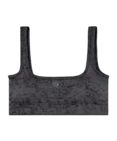 DIESEL® Printed Seamless Sports Bra
