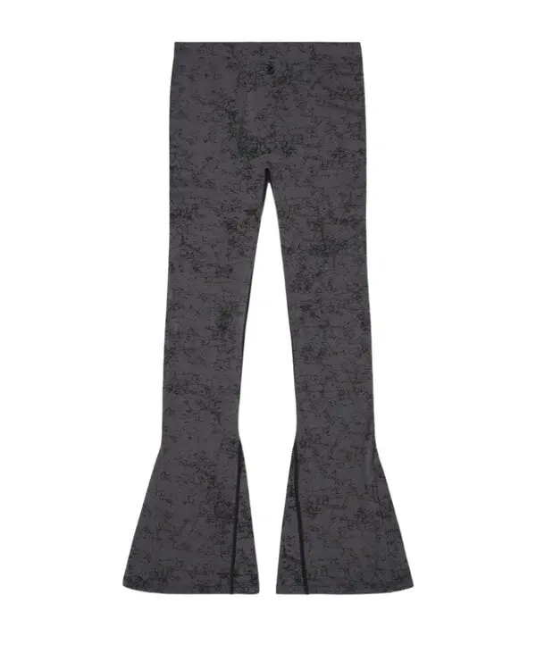 DIESEL® Fared Printed Leggings - Dark Grey