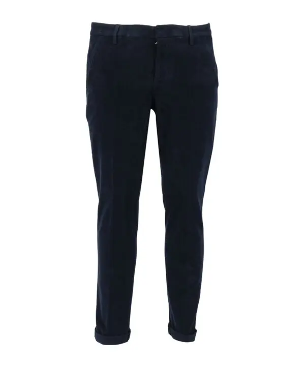 DONDUP Corduroy Straight Trousers