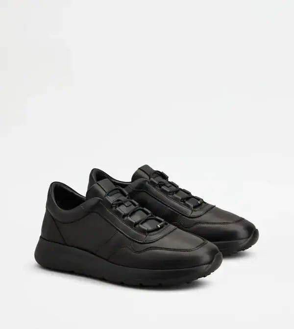 TOD'S Leather Lace-up Sneakers