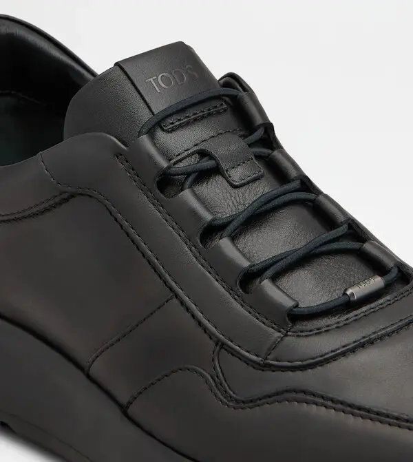 TOD'S Leather Lace-up Sneakers