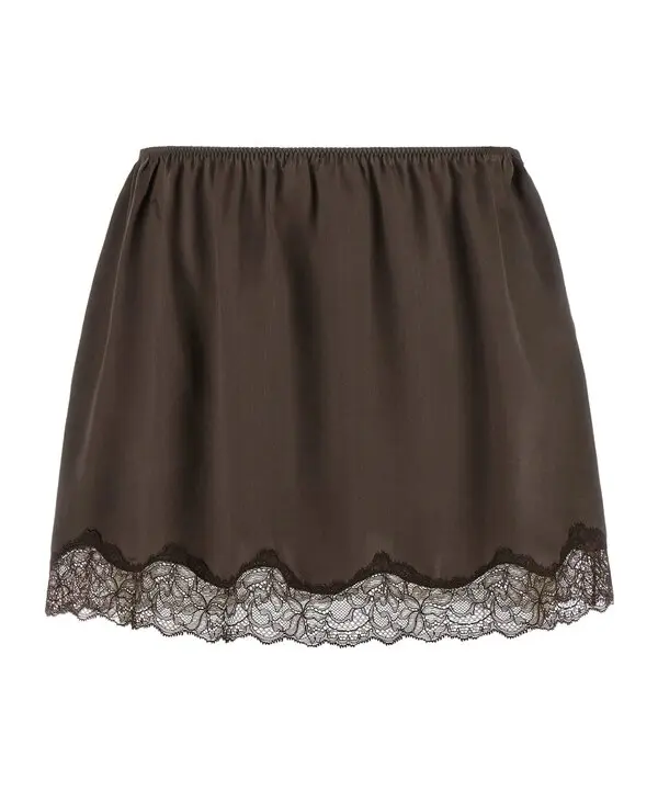 Magda Butrym 11 Lace-trim Mini Skirt