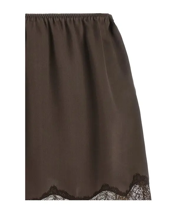 Magda Butrym 11 Lace-trim Mini Skirt