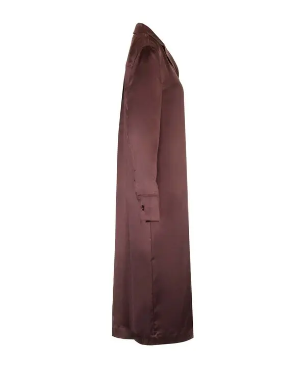 LOULOU STUDIO Oyat Long-length Satin Shirt