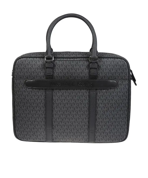 Michael Kors Logo Lettering Jacquard Bag