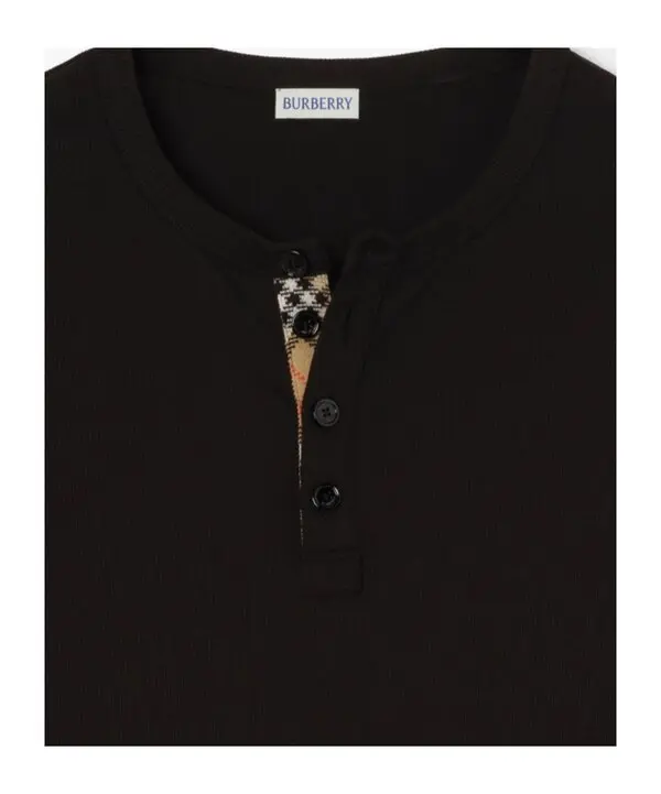 Burberry Long-sleeve Cotton Top