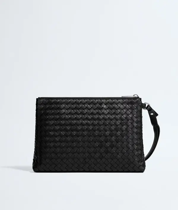Bottega Veneta Intrecciato Piccolo Woven Prism Clutch