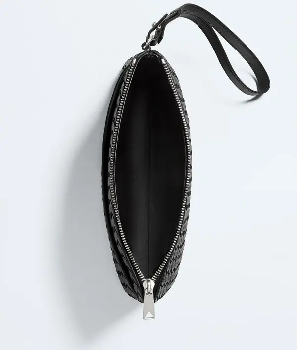 Bottega Veneta Intrecciato Piccolo Woven Prism Clutch