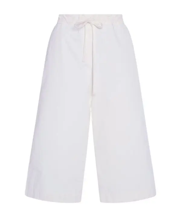 THE ROW Faldra Drawstring-waist Knee-length Shorts