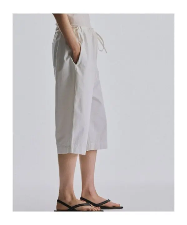 THE ROW Faldra Drawstring-waist Knee-length Shorts