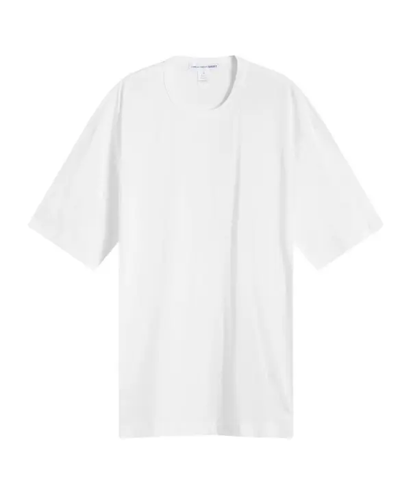 Comme Des Garçons Crew Neck Short-sleeved T-shirt - White