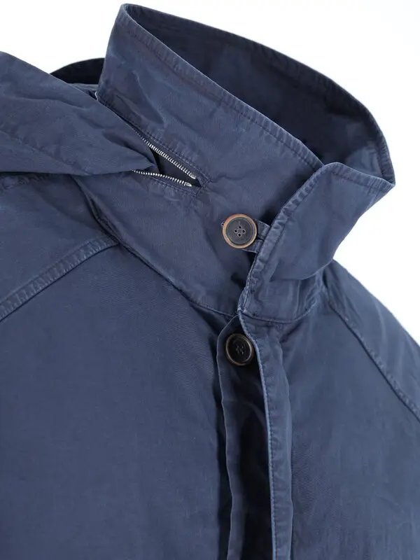 RANRA Zip Pocket Hooded Jacket