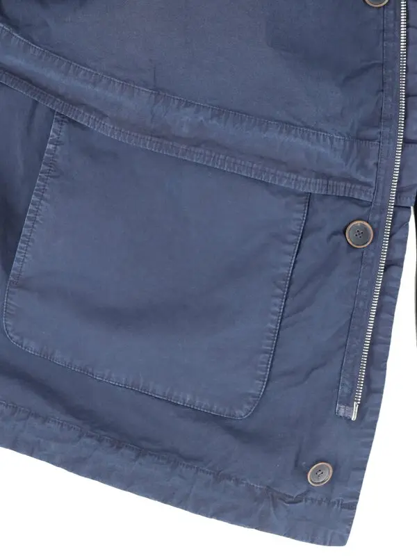 RANRA Zip Pocket Hooded Jacket