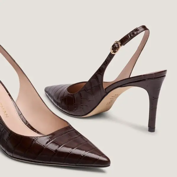 STUART WEITZMAN Pointed-toe High-heeled Sandals