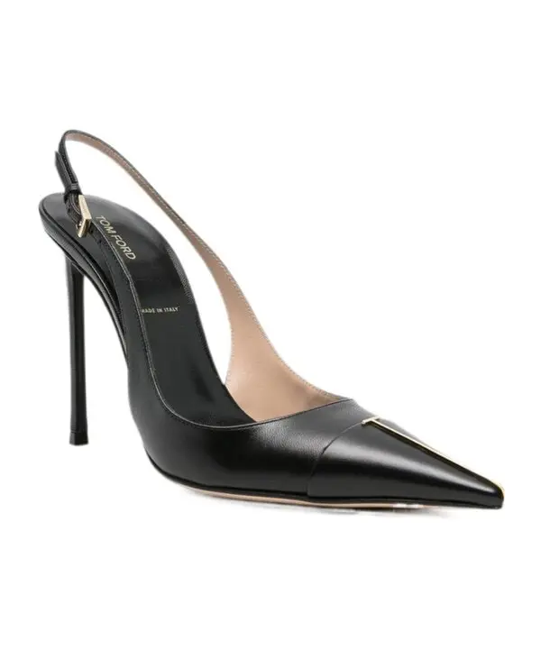 TOM FORD Slingback Pointed Heeled Pumps