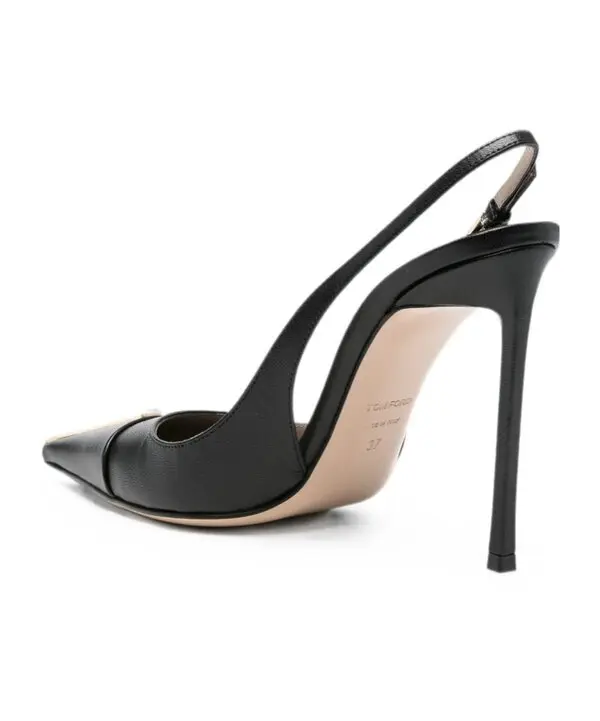 TOM FORD Slingback Pointed Heeled Pumps