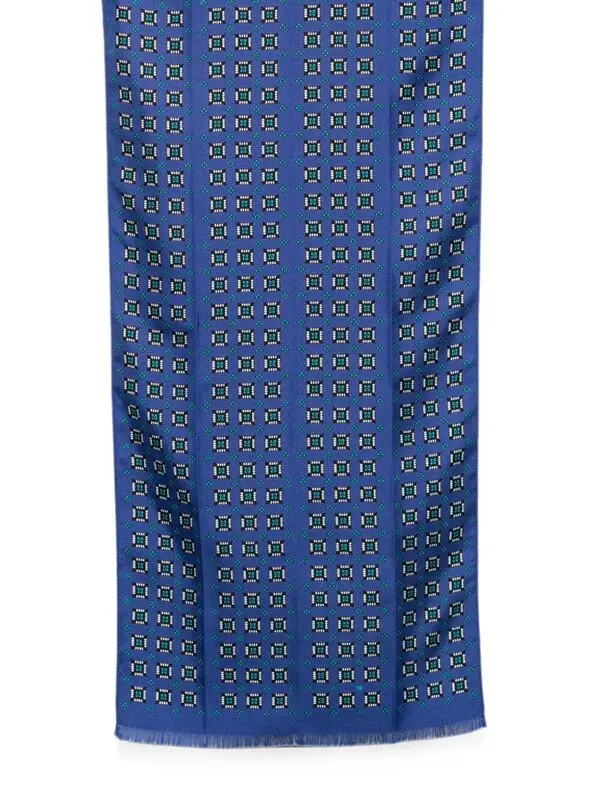 TOM FORD Silk Scarf With All-over Pattern