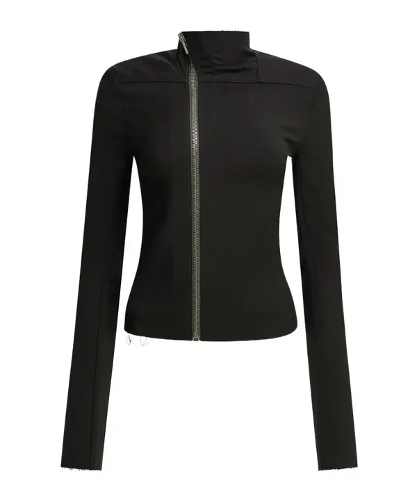 Rick Owens Gary Zipper Sweatshirt - Black