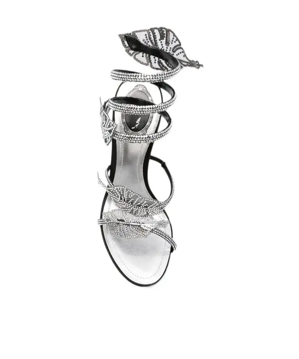 Rene Caovilla Round-toe High-heeled Sandals