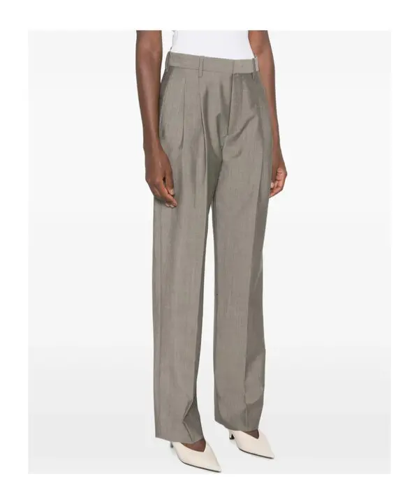 Victoria Beckham Pleated-design Trousers