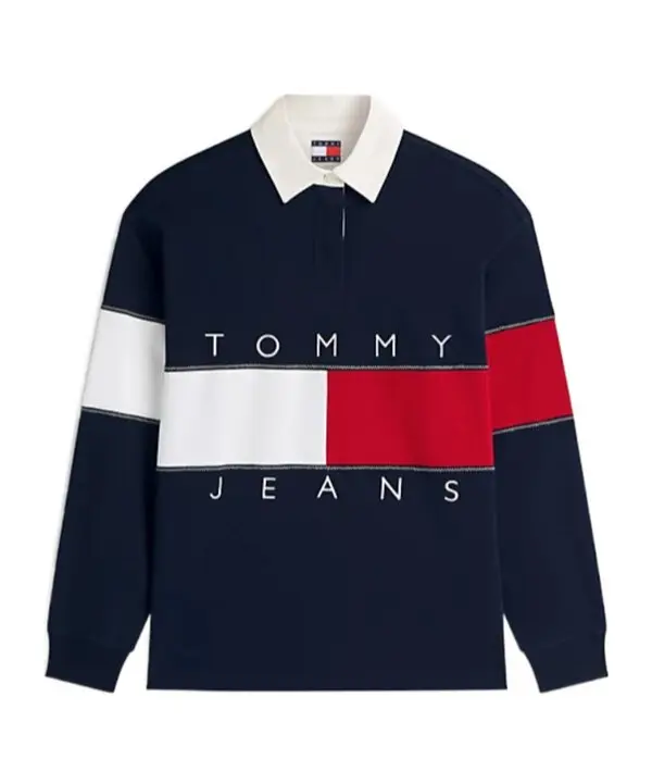 Tommy Hilfiger Logo-embroidered Sweatshirt - Dark Blue