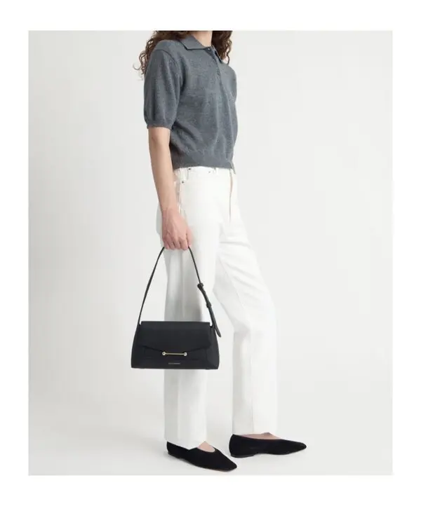 Strathberry Mosaic Leather Shoulder Bag