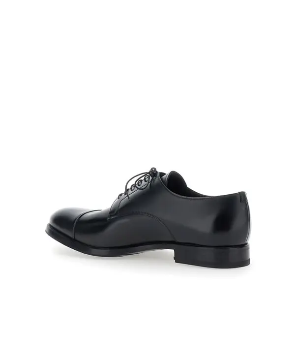 LIDFORT Round-toe Lace-up Shoes
