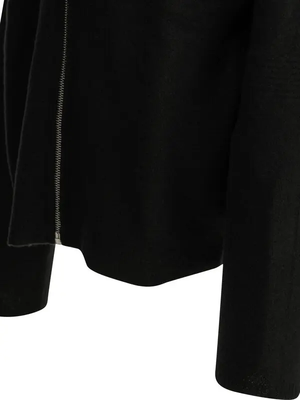 Rick Owens Long-sleeved Hooded Sweatshirt