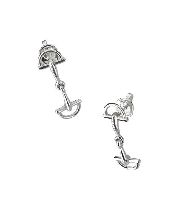 Gucci Staffa Earrings - Gray