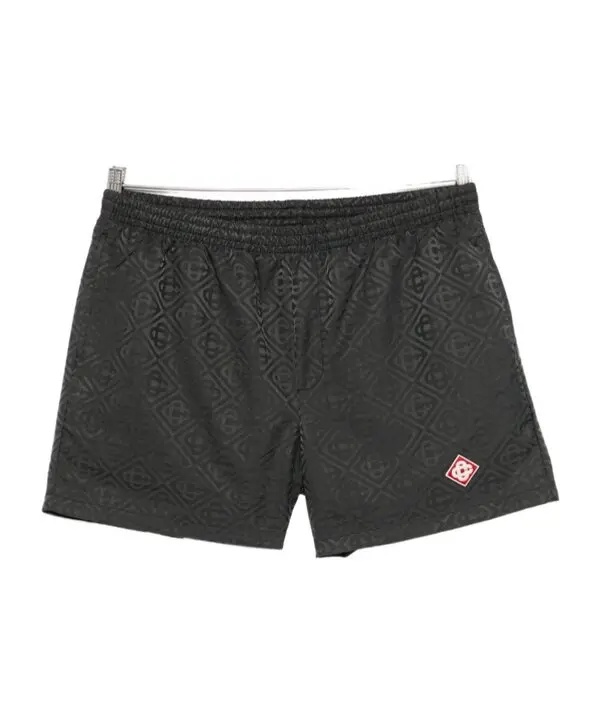 Casablanca Elastic Waist Swim Trunks