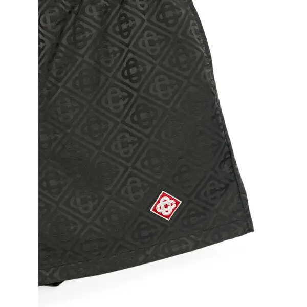 Casablanca Elastic Waist Swim Trunks