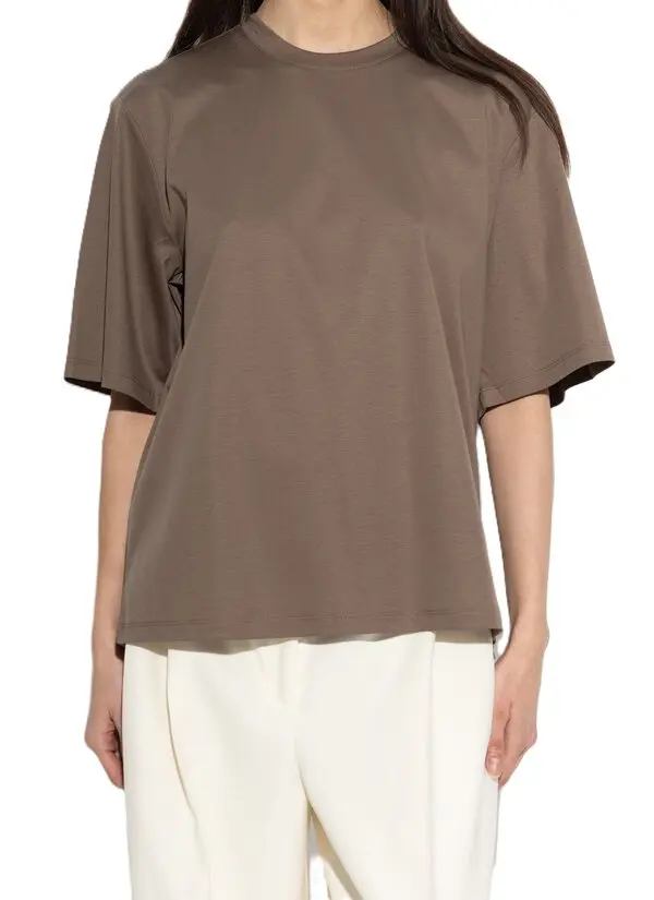 RÓHE Boxy Crew Neck T-shirt - No