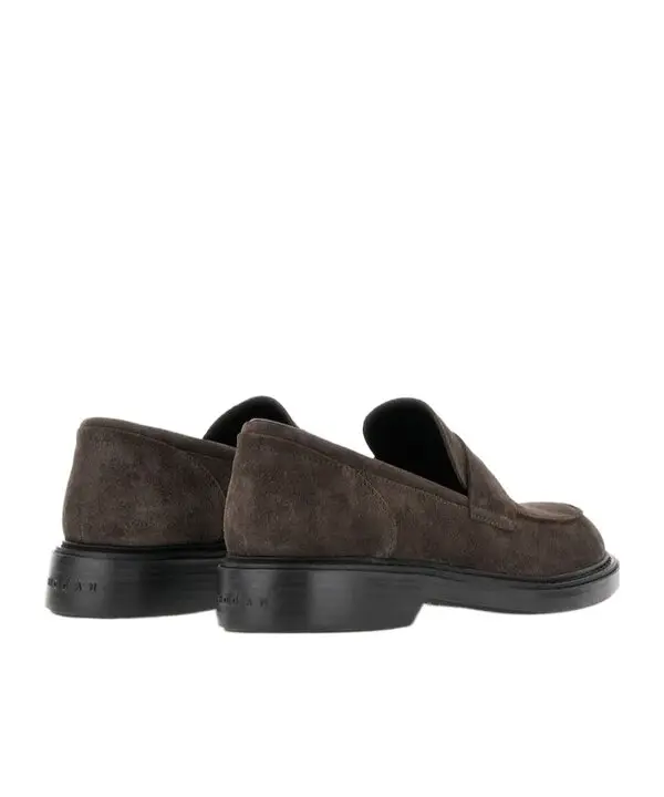 Hogan Round Toe Loafers