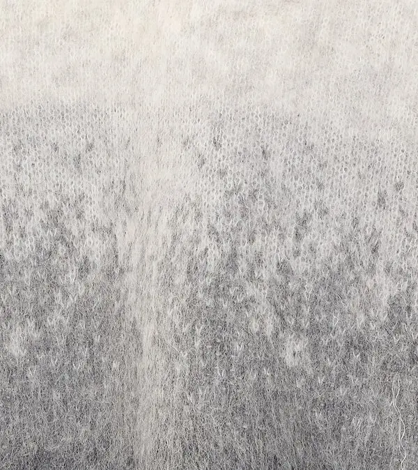 Liu Jo Ombre High Neck Knitted Sweater - Grey