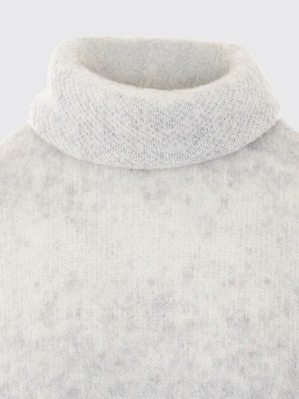 Liu Jo Ombre High Neck Knitted Sweater - Grey